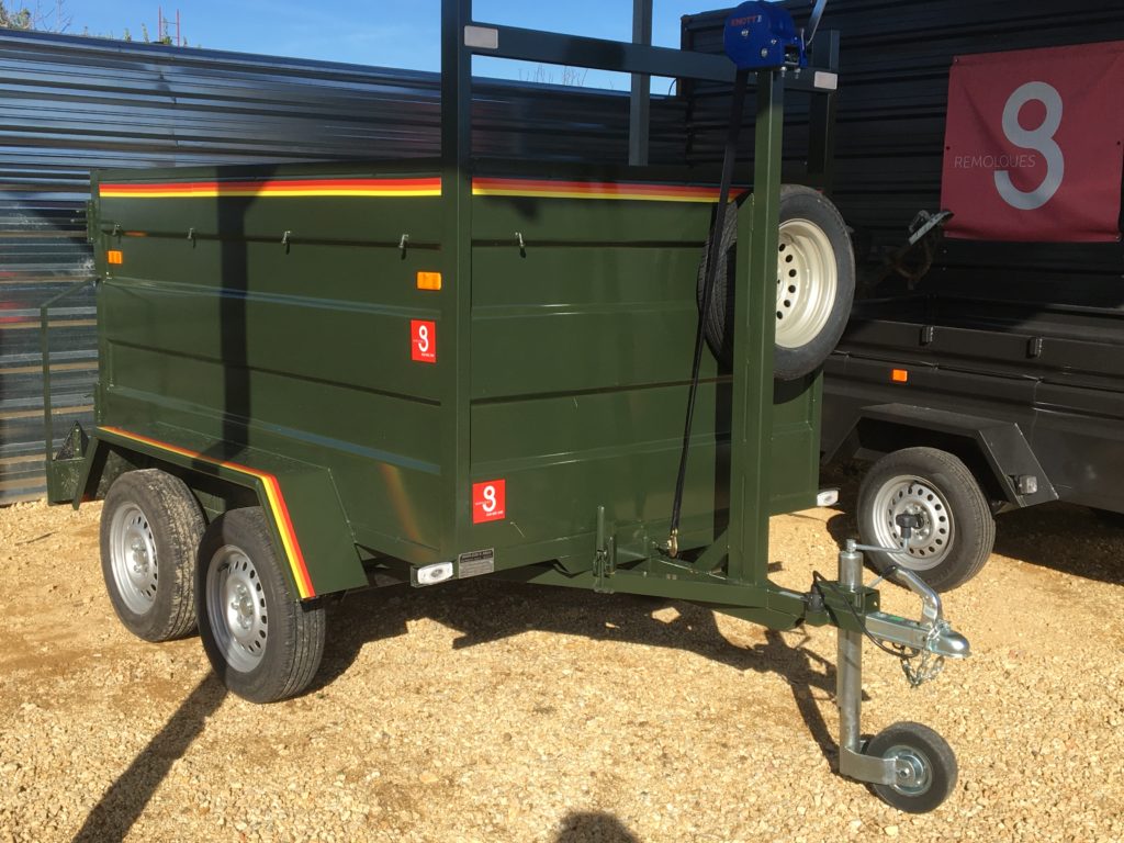 Remolque basculante. | SevillaRemolques.com